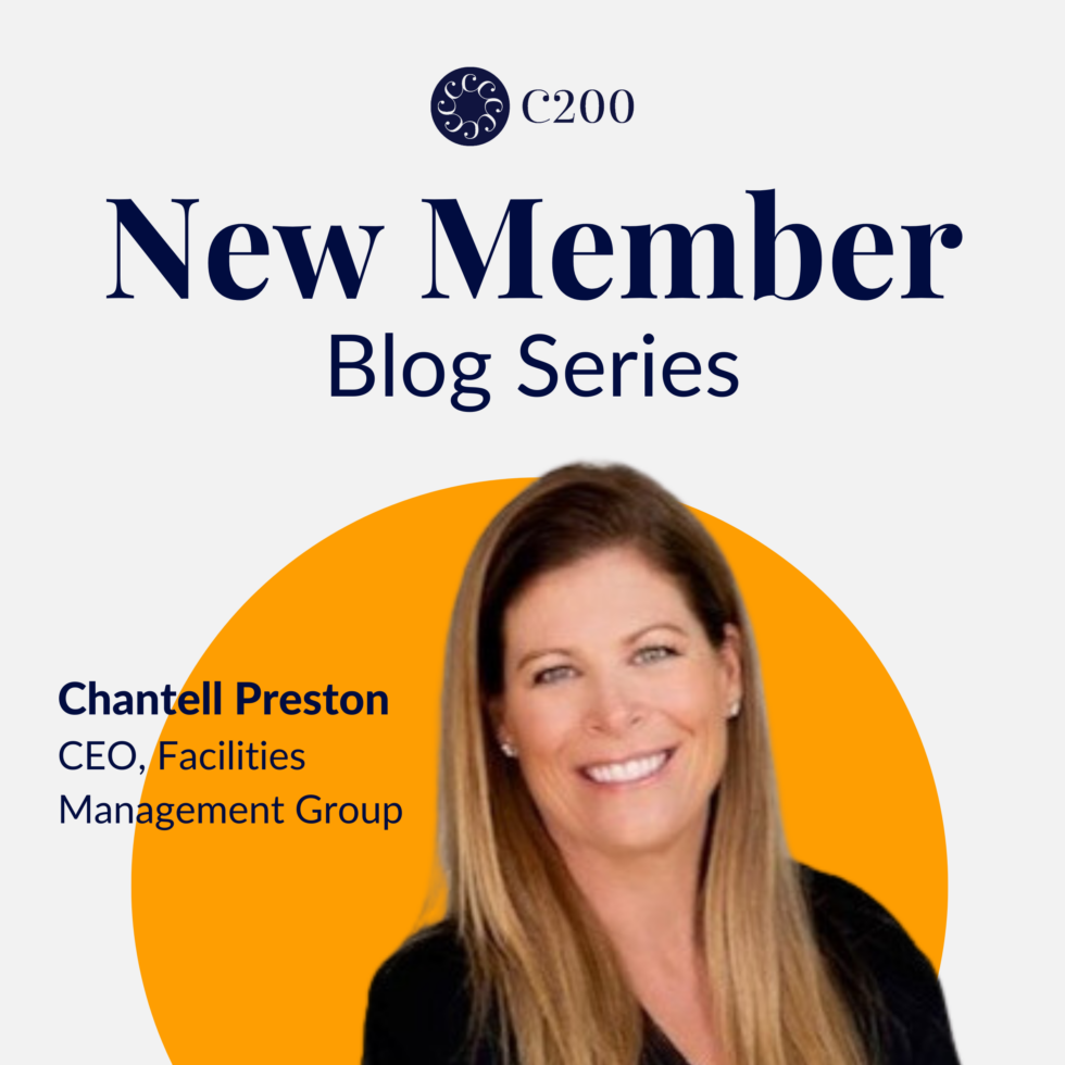 New Member Blog – Chantell Preston | C200
